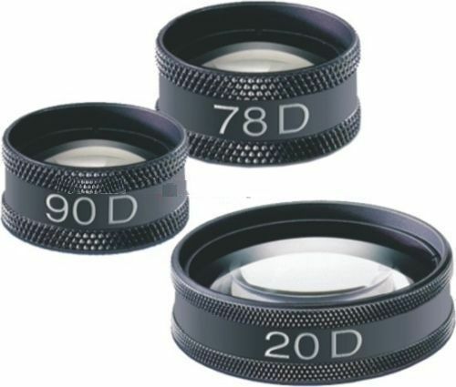 90D 20D 78D Double Aspheric Slit Lamp Lens Ophthalmology & Optometry ...