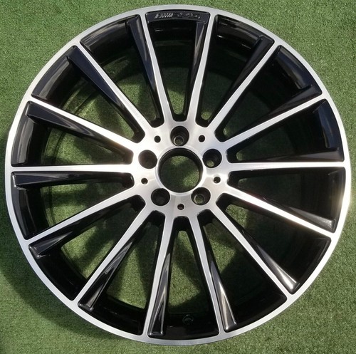 Factory Mercedes Benz S560 Wheel S550 OEM 20 Black Front AMG 2224010400 ...