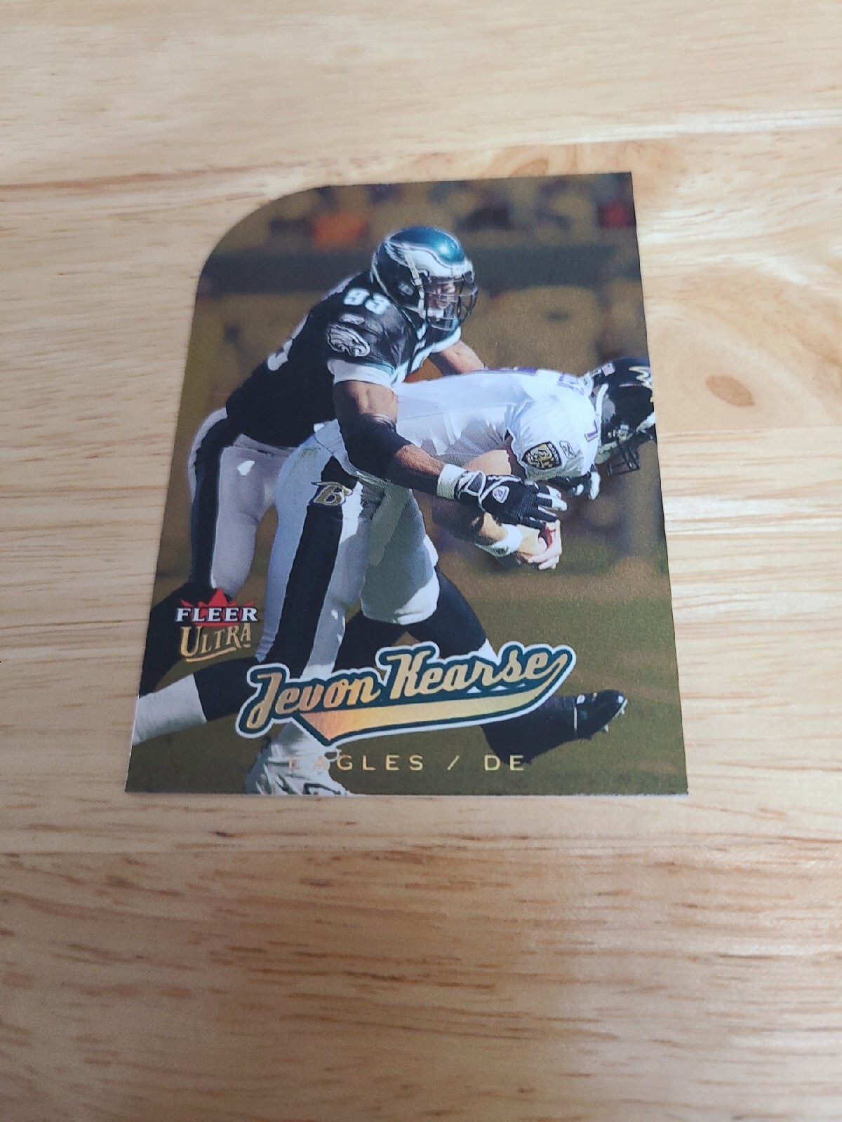 2005 Ultra Gold Medallion Philadelphia Eagles Football Card #171 Jevon ...
