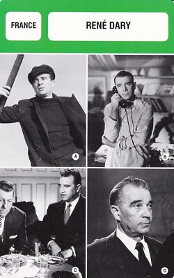 Fiche Cinéma - Acteurs - RENÉ DARY 1908-69 | eBay