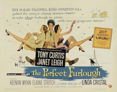 THE PERFECT FURLOUGH (1958) TONY CURTIS - Public Domain DVD NO CASE | eBay