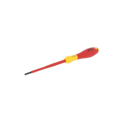 00822-WIH1 Screwdriver Insulated Flat 3.5x0.6mm L.KLIn: 100mm WIHA | eBay