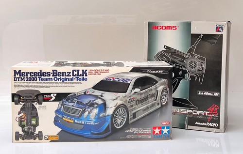 1:10 TAMIYA RC Mercedes-Benz CLK DTM 2000 Team Originalteile + FB ...