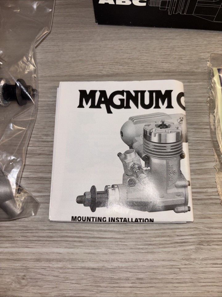 Magnum 25 GP ABC RC Engine - New In Box | eBay