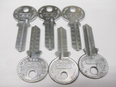 Curtis K2 Key Blank Fits Keil Lock 1079B Lot of 6 | eBay