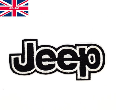 Iron On JEEP Patch Car Embroidered Car Logo Patches for Jeans Jackets ...