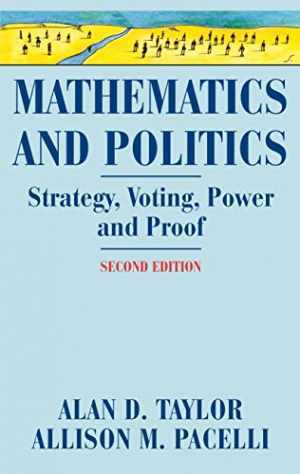 Mathematics and Politics: Strategy, - Paperback, by Taylor Alan D ...