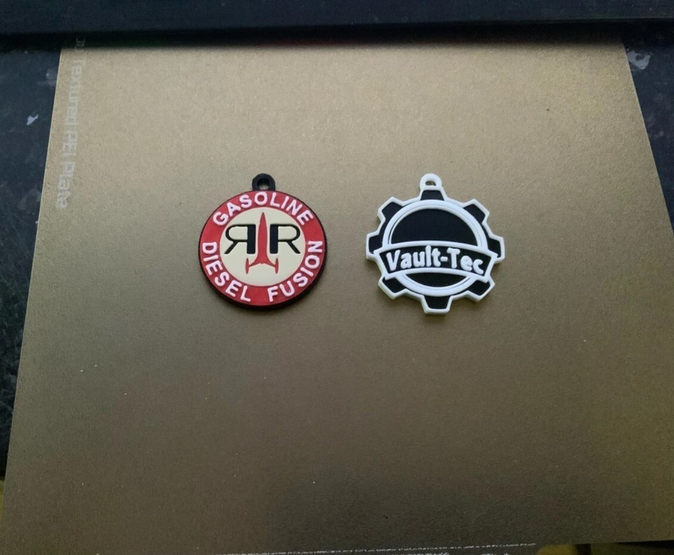 Fallout keychains charms. 3D Printed | eBay