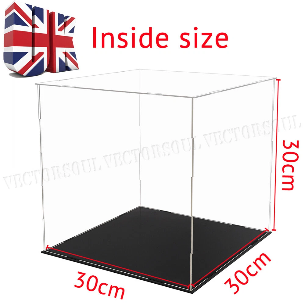 Custom Size Acrylic Display Box With Blue Base, 43% OFF