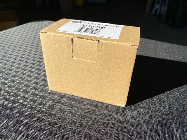 Atlas Sound At10-rm 10 Watt Panel Mount Attenuator Volume Control NOS ...