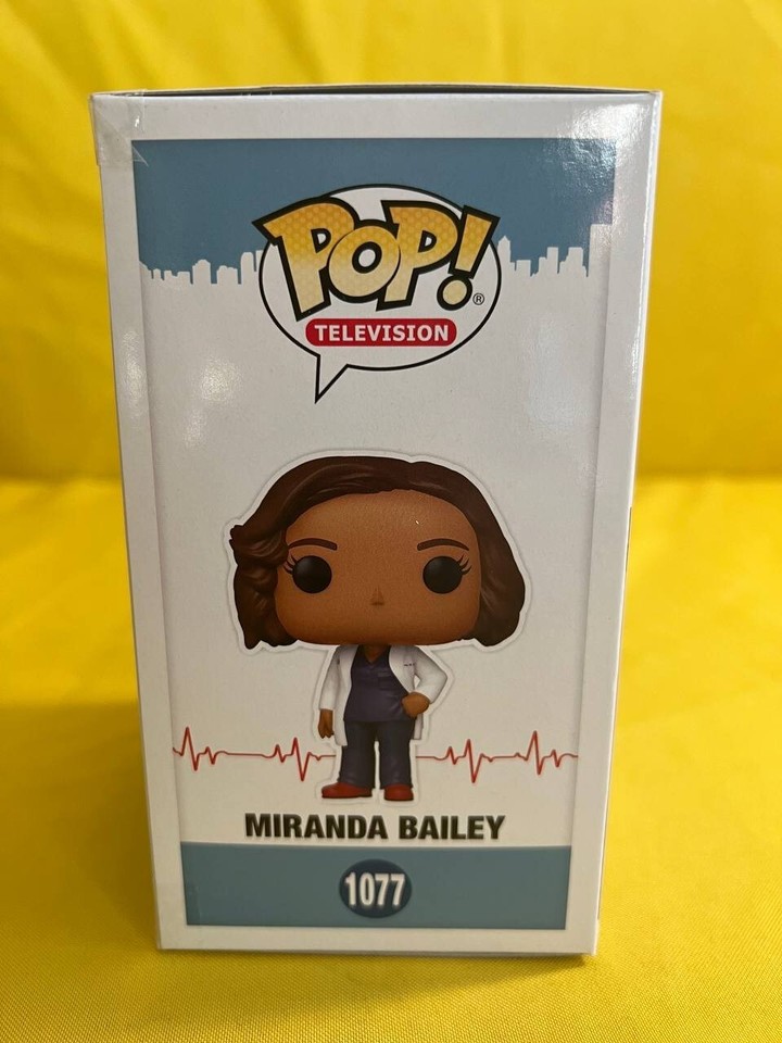 FUNKO POP MIRANDA BAILEY 1077 TELEVISION GREY'S ANATOMY W/PROTECTOR P12 ...