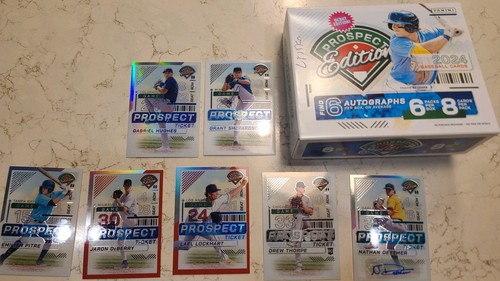 17 Card 2024 New Panini Prospect Edition Baseball See PICTURE Autos # D ...