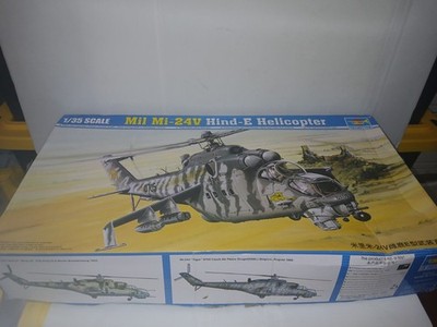 Trumpeter 05103 Mil Mi-24V Hind- Helicopter 1/35 Static Plastic Kit ...