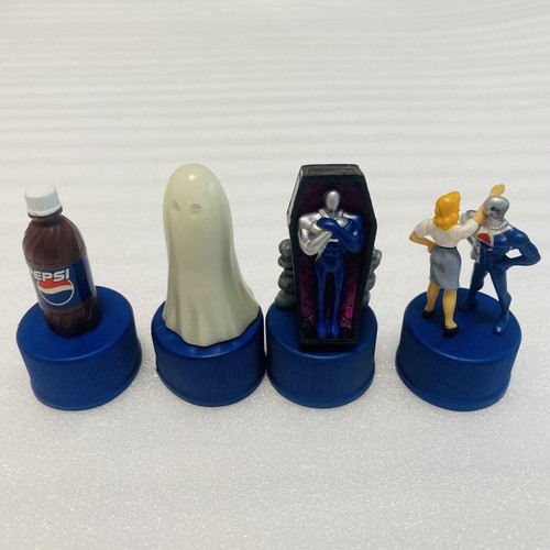 4 pieces bottle cap figure Pepsi Man Pepsi Cola | eBay