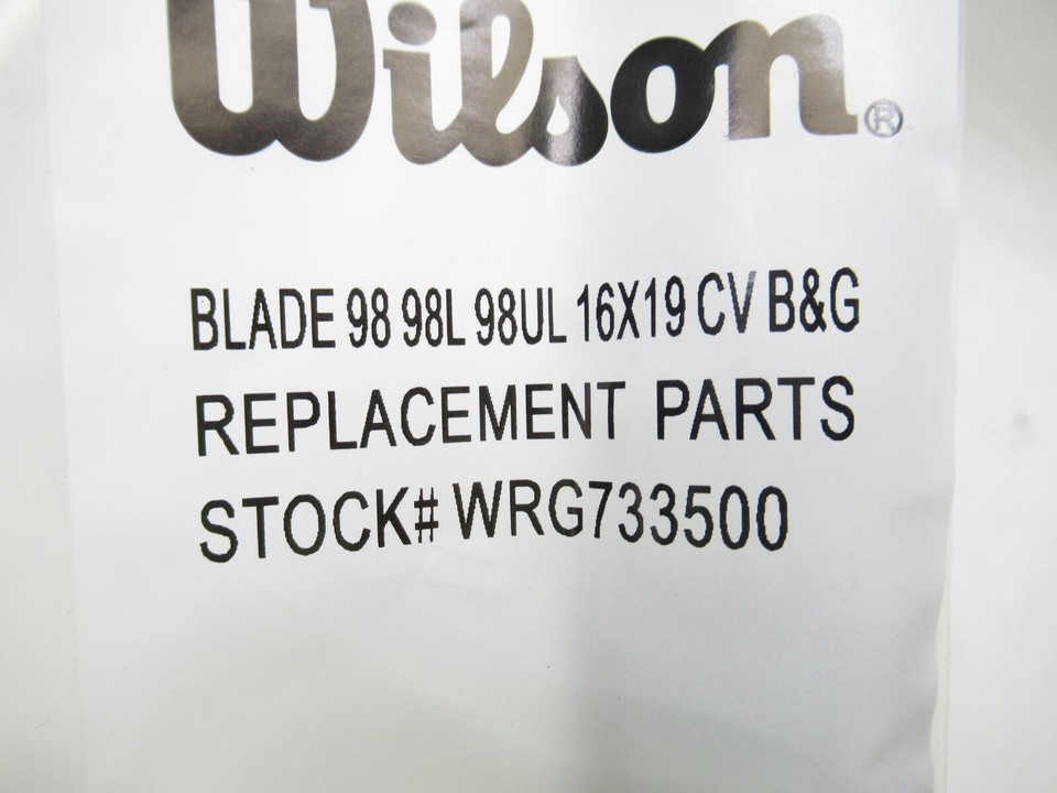 BUMPERGUARD / GROMMET SET: WILSON BLADE 98/98L/UL CV / VER 6 (16X19 ...