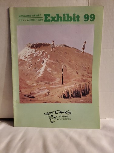 Exhibit 99 Magazine of Art July - August 1980 | eBay