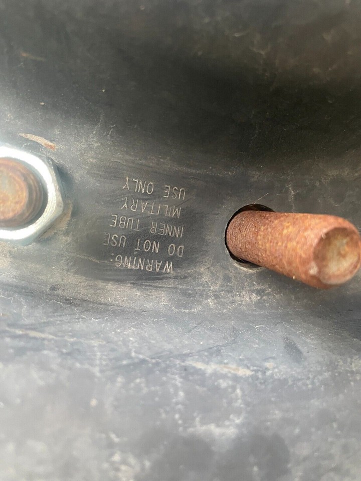 (ONE) Titan 20x10 Steel Military 5-Ton Wheel Rim 10 Lug 20 Bolt M923A2 ...