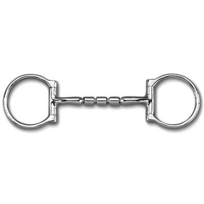 MYLER WESTERN D-RING SWEET IRON MULLEN TRIPLE BARREL BIT MB 32-3 89 ...