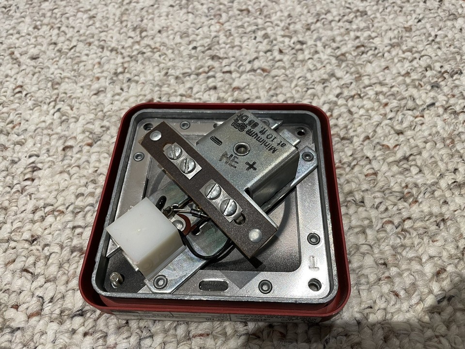 Vintage Simplex 4903-9101+2901-9838 Fire Alarm Horn/Strobe | eBay