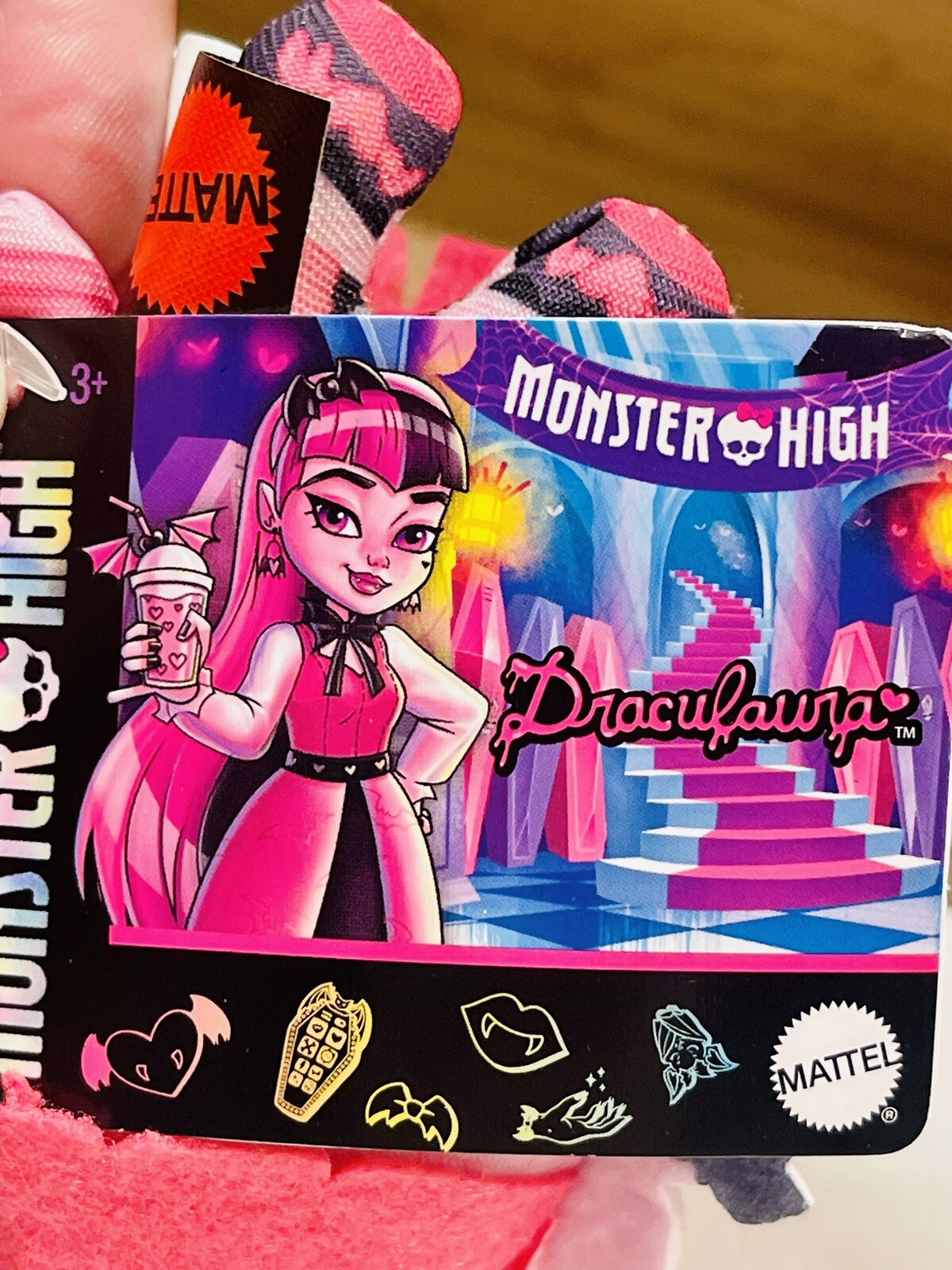 Monster High Mini Plush Draculaura 4” G3 2022 New | eBay