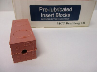 MCT BRATTBERG INSERT BLOCK 20/5 LYCRON, CABLE 0.18-0.22 (72 PC LOT ...