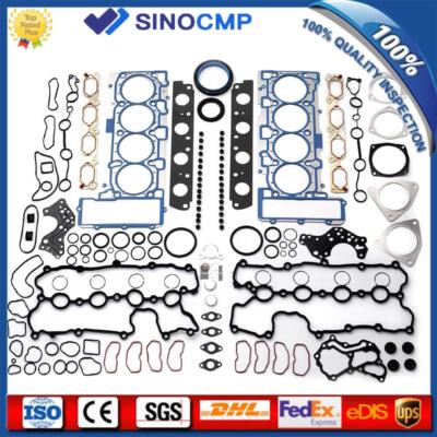 BVJ Engine Overhaul Cylinder Gasket Seals Kit For Audi S5 A8 Q7 VW ...