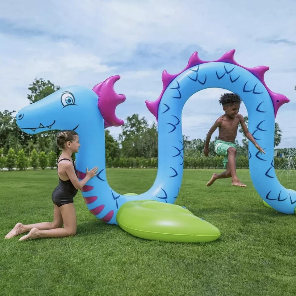H2OGO! 20ft (6.1m) Giant Sea Serpent Kids Inflatable Sprinkler | eBay UK