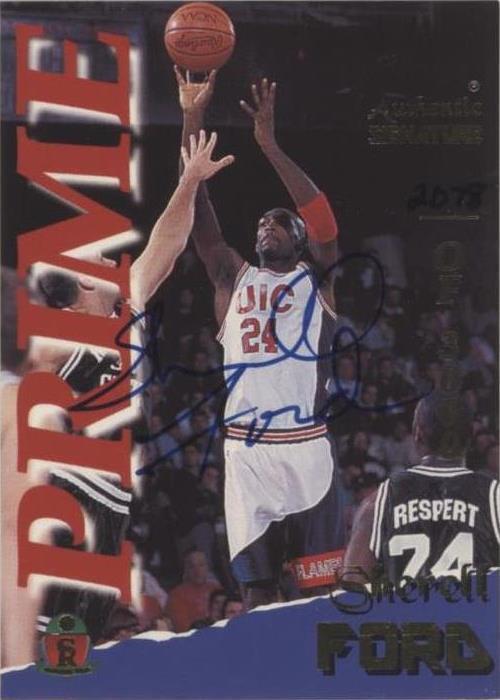 1995 Signature Rookies Prime - Sherell Ford #15 Autographs /3000 (AU ...