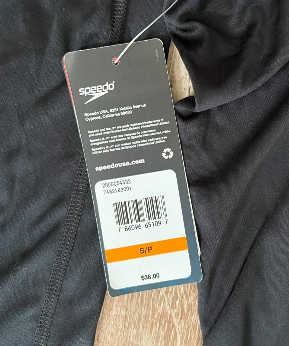 Speedo Men’s UV Swim Shirt Long Sleeve Loose Fit Easy Tee. Men’s Small ...