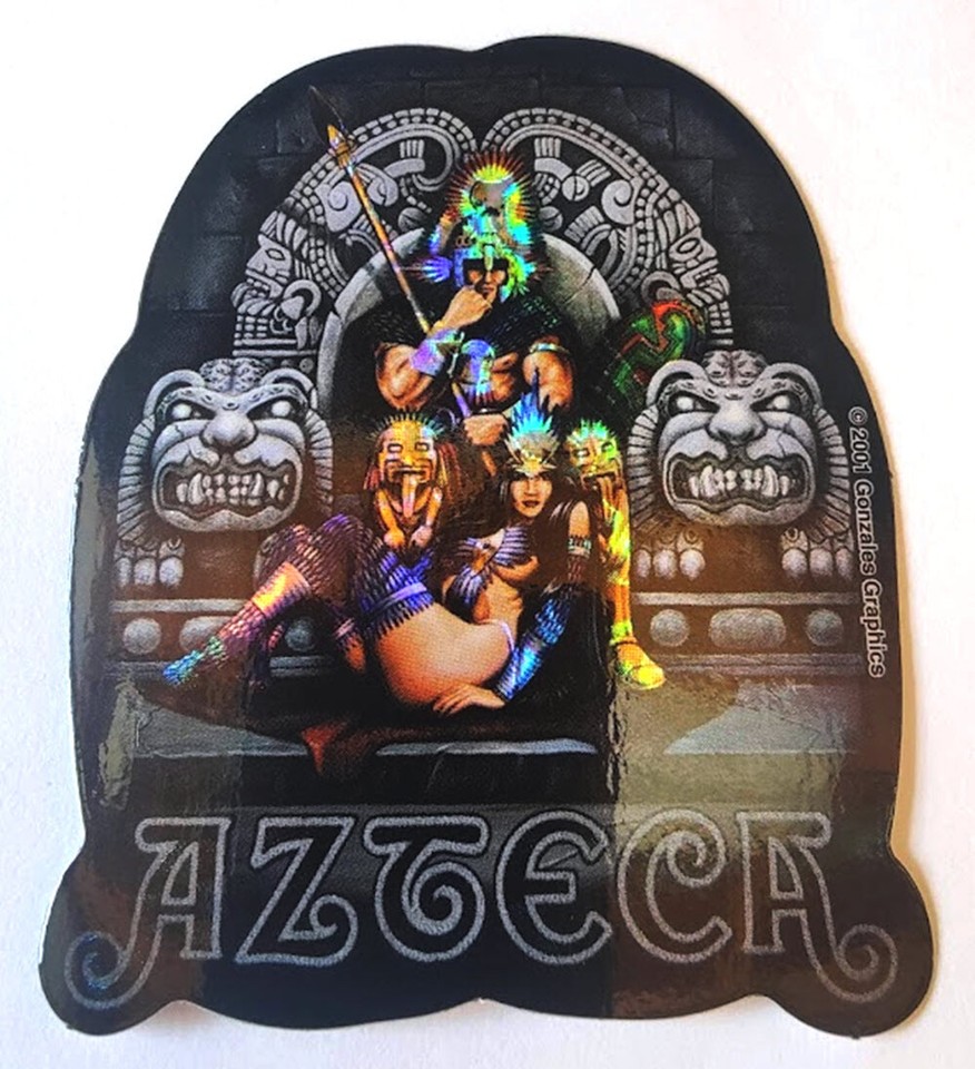 RARE NEW GONZALES GRAPHICS ART 2001 HOMIES HOLOGRAPHIC FOIL STICKER 2.5 ...