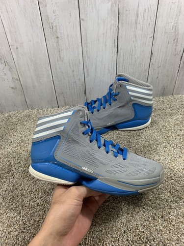 Adidas Sample adizero Crazy Light 2 Basketball Shoe Blue White SZ 3.5 ...
