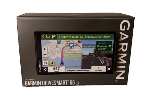 Garmin Drivesmart 66 EX 6 inch GPS Navigator - 010-02469-13. NIB. FREE ...