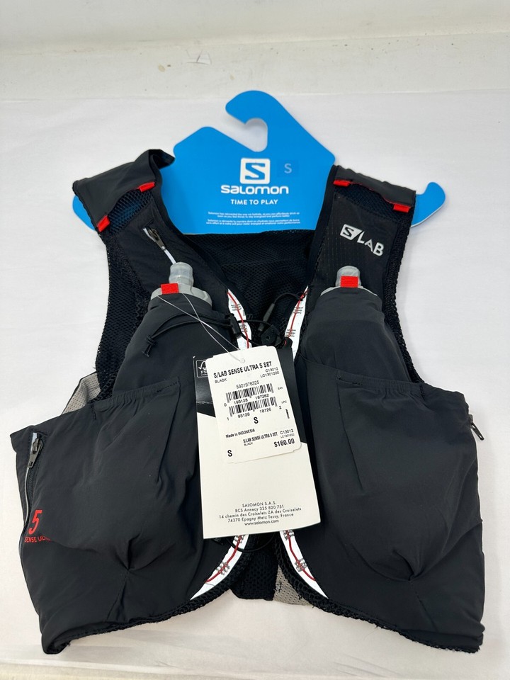 NEW Solomon S-Lab Sense Ultra 5 Set Hydration Vest MULTIPLE SIZES ...