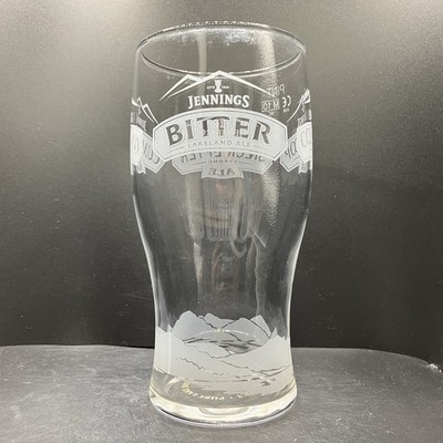 Jennings Bitter Cumberland Ale Sneck Lifter Cocker Hoop Clear Pint ...