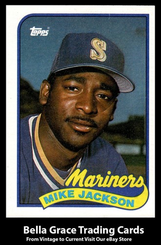 1989 Topps Mike Jackson #169 Seattle Mariners MLB Baseball | eBay