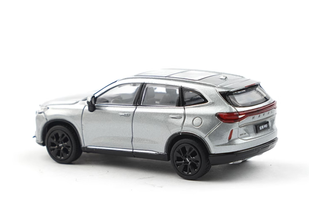 AU XCARTOYS 1:64 Silver Haval H6 SUV Off Road Vehicle Model Toy Metal ...