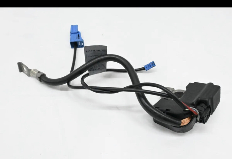 ⭐ 06-13 Bmw E90 3 Series IBS Negative Battery Cable Connector Sensor ...