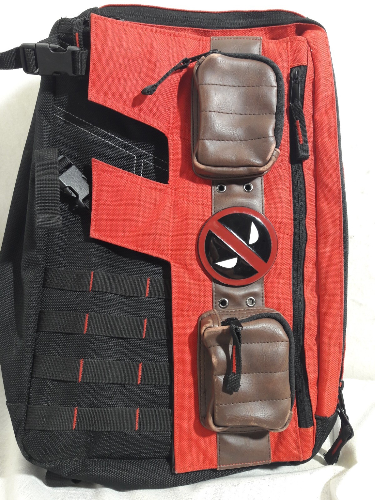 Marvel Deadpool Convertible Backpack Messenger Laptop… - Gem