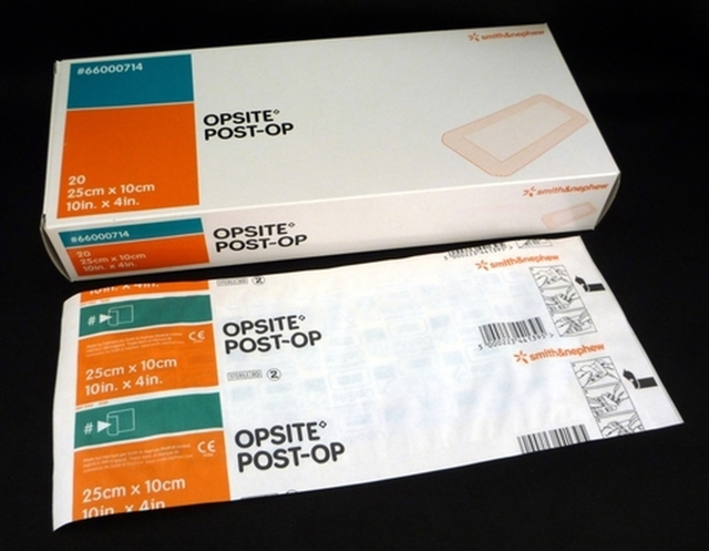 Smith & Nephew Opsite Post-Op TR Absorbent Pad 10" X 4"(Case 200 =10 x ...