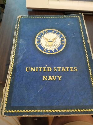 United States Navy Folder with Steno Pad and Stationary No Date | eBay