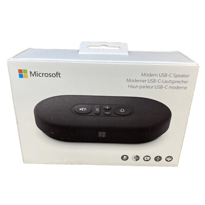 Microsoft Modern USB-C Speaker 8KZ-00001 889842747188 | eBay