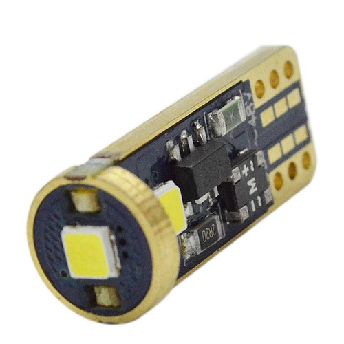 100X 24V-48V T10 W5W 3030 LED Canbus Indicator Dash Light Side Parker ...