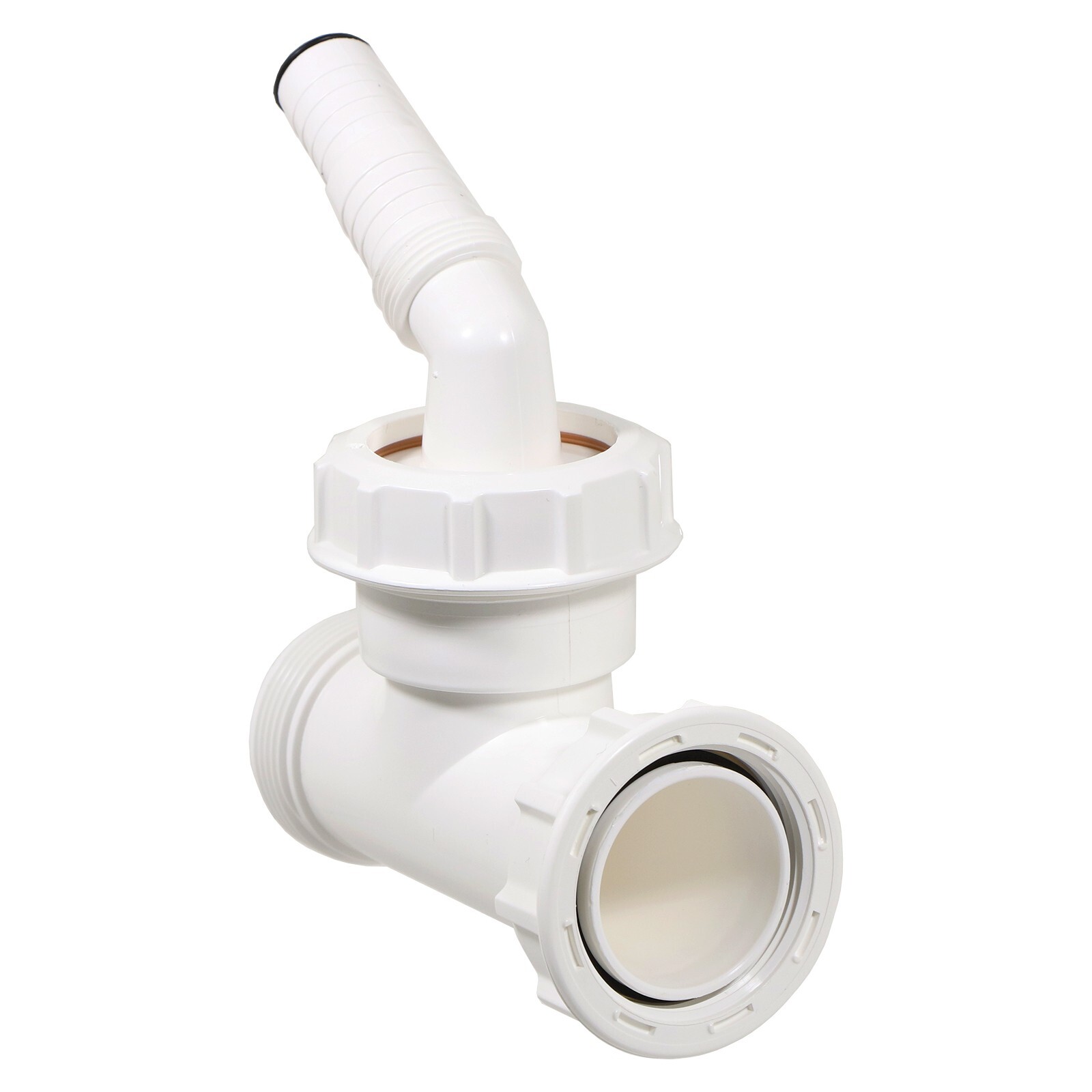 Appliance Trap Adaptor 40mm Washing Machine Dishwasher Waste Pipe Tee ...