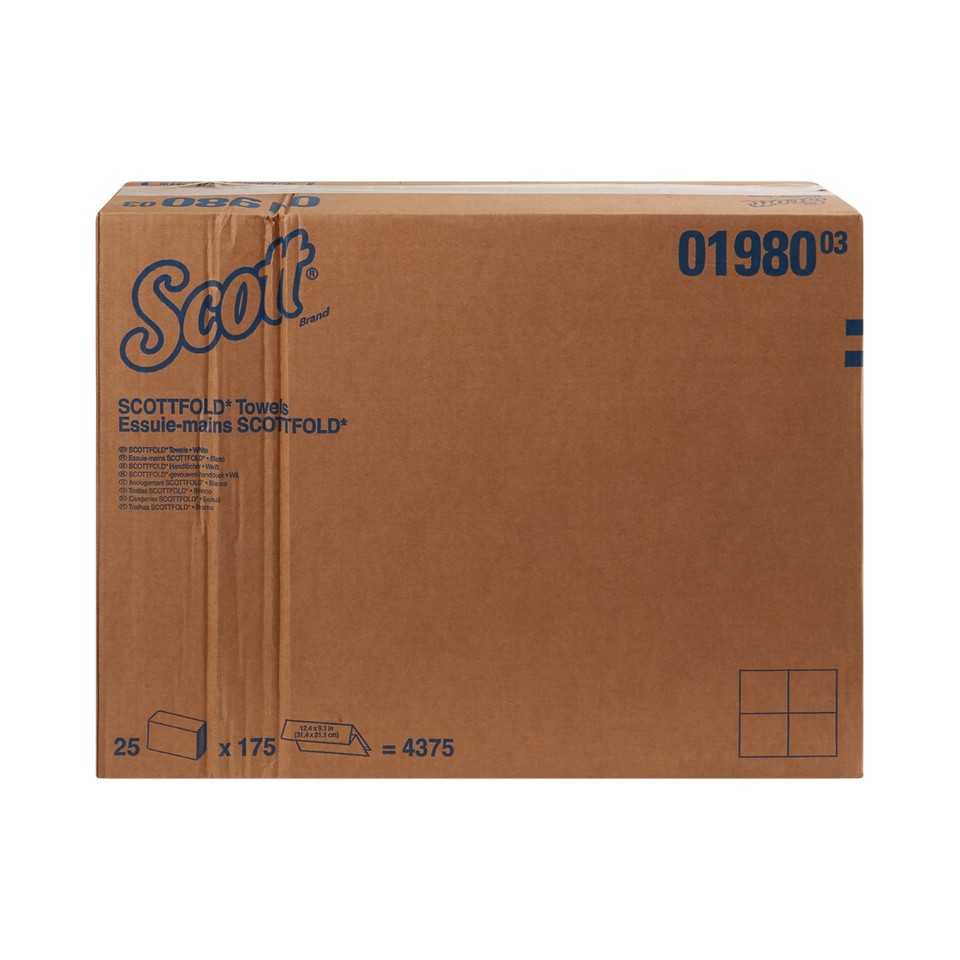 Scott Scottfold Paper Towel Multi-Fold 25 Pack(s) 175 Towels/ Pack R | eBay
