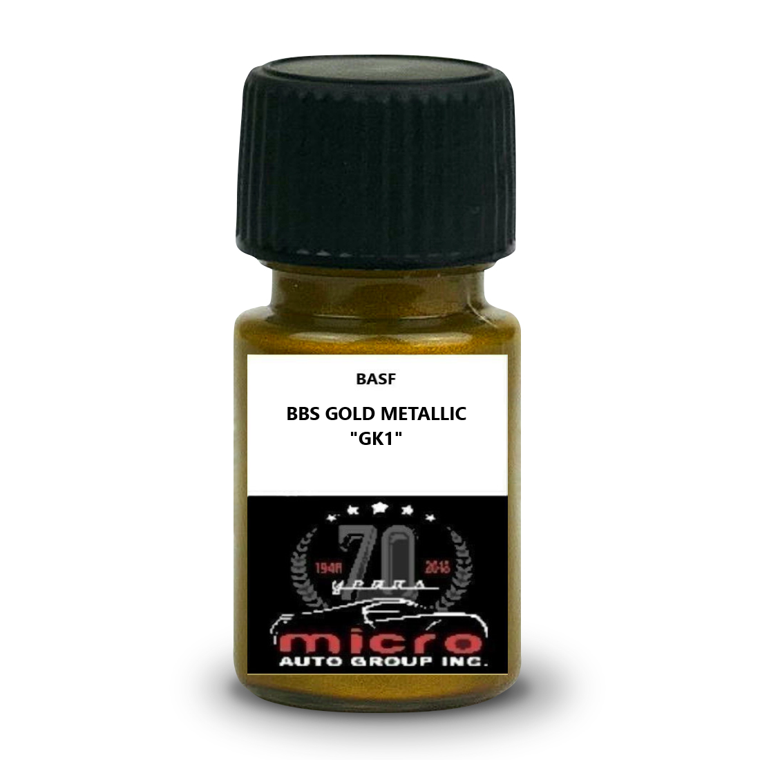 Subaru BBS Alloy Wheel Touch up Paint For Gold GK1 2 Oz Brush-on With ...