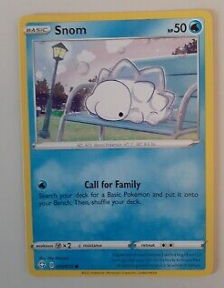 The Rarest Pokemon Snom Card Pokemon God - Shining Fates Heaven ...