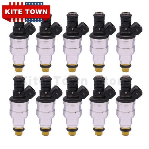 8x 24LB/hr Fuel Injectors For Chevy Dodge Ford LS1 LT1 5.0L 5.7L V8 ...