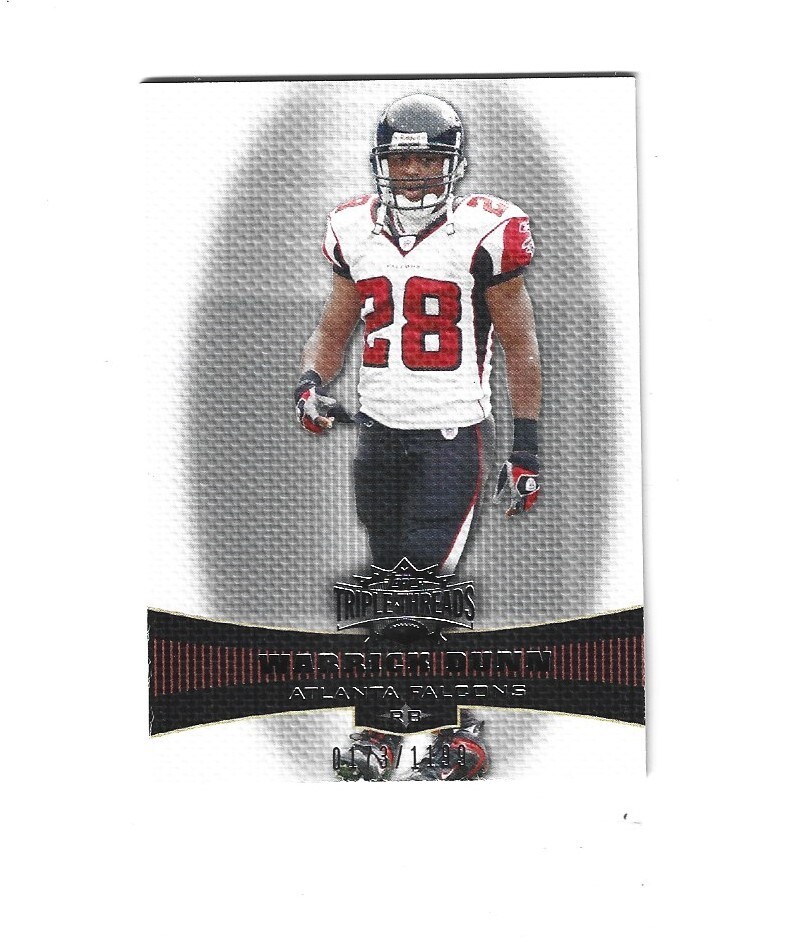 2006 Topps Triple Threads #89 Warrick Dunn /1199 ATLANTA FALCONS | eBay