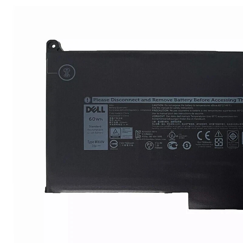 NEW Genuine 60Wh MXV9V Battery For Dell Latitude 5300 5310 2-in-1 ...