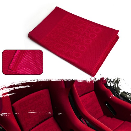 JDM Fabric Cloth For Car Seat Panel Armrest Decoration 1M×1.6M Red | eBay